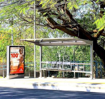 China 2500 Nits 65inch Outdoor Digital Signage With Fans Cooling System For Bus Station for sale