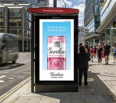 China High Brightness 2000 Nits 65 Inch LCD Waterproof Outdoor digital signage for Shopping Mall for sale