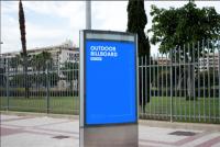 China Commercial 55 inch outdoor digital signage Full HD 1080P IP65 2500nits high brightness for sale