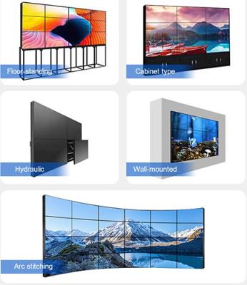 China Original Samsung 65 Inch HD 500 Nits LCD Video Wall With Hydraulic Support for sale