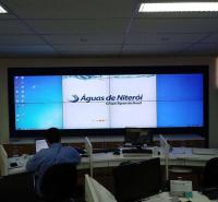 China 55 Inch 3.5mm Narrow Bezel Floor Stand Irregular Lcd Video Wall With HDMI DVI Input for sale