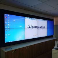 China Indoor Splicing LCD Monitors Wifi/3G/4G/USB Supported Video Wall LCD Media Screen for sale