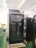 China High Quality 55 Inch Outdoor Digital Ads Signage 2500nits Brightness With Camera On Top for sale