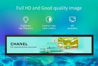 China Ultra Wide CCC 2500nits Stretched Lcd Bar Display For Chain Stores for sale