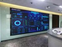 China DVI VGA 3.5mm Bezel Lcd Wall Panel 55 Inch Tempratured Glass for sale