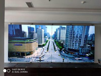 China VGA HDMI 3x3 55 Inch 0.9 mm Bezel Lcd Video Panel for sale