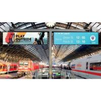 China Media Player Digital Signage Stretched Bar LCD Shelf Edge Display for sale