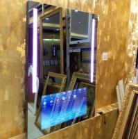 China Wall Mounted Indoor Decorative Smart Mirror Display Auto Sensor LCD Screen for Washroom for sale