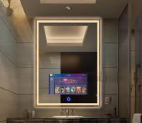 China LCD Display Android System Makeup Bath Wifi Magic Smart Mirror Screen for sale