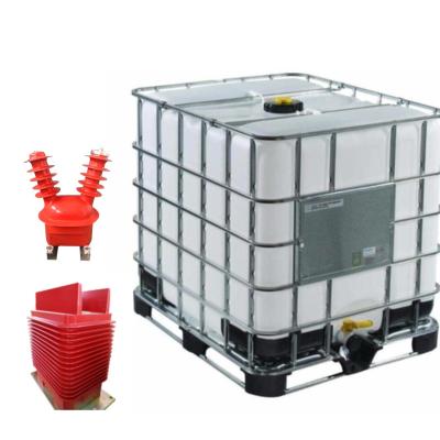 China Chemical Resistance Room Temperature Curing Epoxy Resin with Silica Powder - 1000-3000 mPa*s Viscosity, 4:1 Mix Ratio for sale