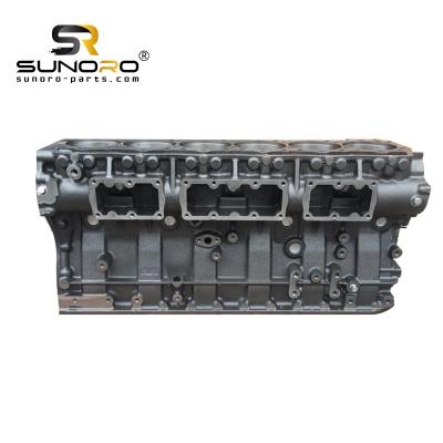 China Mitsubishi 6D16 Excavator Engine Cylinder Block for Kato HD800-7 Kobelco SK220-3 SK250 SK330-6 SK350 for sale
