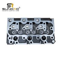 China Cylinder Head D1302 with Hole 15511-03044 15511-03040 15511-03042 for Kubota Engine Excavator for sale