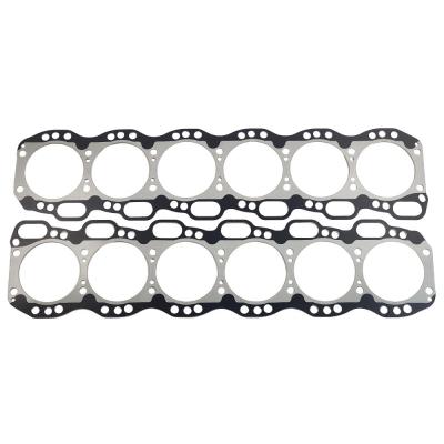 China Cylinder Head Gasket 1111412490 for Isuzu 12PE1 Diesel Engine Heavy Duty for sale