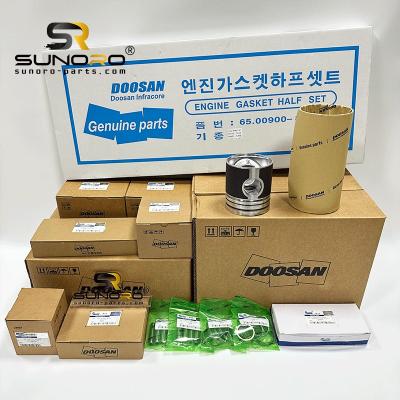 China Doosan Daewoo DE08 D1146 Engine Overhaul Service Kit 150115-00004 150115-00005 150115-00011 for sale