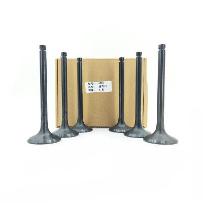 China Isuzu 6BD1 Engine Intake Valve 1-12551139-5 Excavator Cylinder Head Block Part for sale