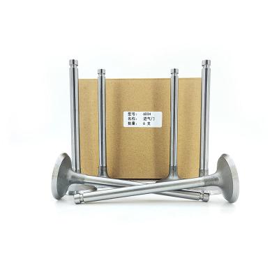 China Rikmi 6D34 Diesel Engine Cylinder Head Intake & Exhaust Valve Set for Mitsubishi 6D34 for sale