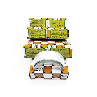 China Komatsu 4D95 6D95 Crankshaft Bearing Set 6204-21-8100 Big End Bearing Thrust Washer for sale