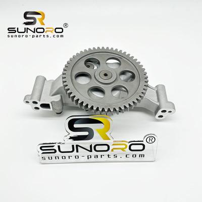 China Doosan Develon DL08 Excavator Engine Oil Pump 65.05100-6052B-EP 65.05100-6052C Construction Parts for sale