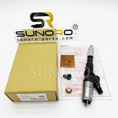 China Komatsu PC400-7 PC450-7 Excavator 6D125 Engine Injector 095000-1211 6156-11-3301 for sale