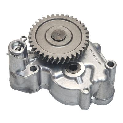 China Oil Pump Assembly ME014230 for Mitsubishi 6D34 Diesel Engine Excavator Parts for sale