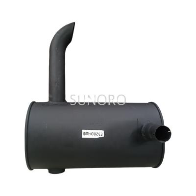 China Excavator C6.4 Engine Muffler for E320D E320GC E323D Models 324-4156 324-4166 324-4167 266-6321 for sale