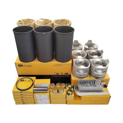 China Cylinder Liner and Piston Kit for Isuzu 6BG1 6HK1 6HH1 6SD1 Engines 4JA1 4JB1 4JJ1 4JG1 4JG2 4LE2 for sale