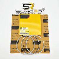 China Excavator Piston Rings 211 4321 E3306 3304 Engine Parts High Performance Durable for sale