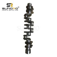 China J08E Forged Steel Crankshaft for SK350-8 Excavator 13411E0100 13411-2241 for sale