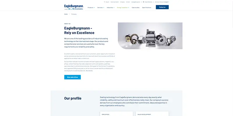 Burgmann Industries Official website