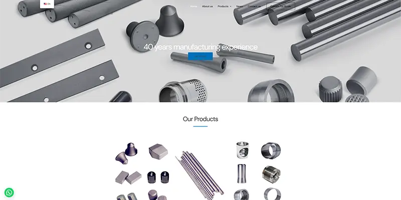 Wolfram Carbide Official website