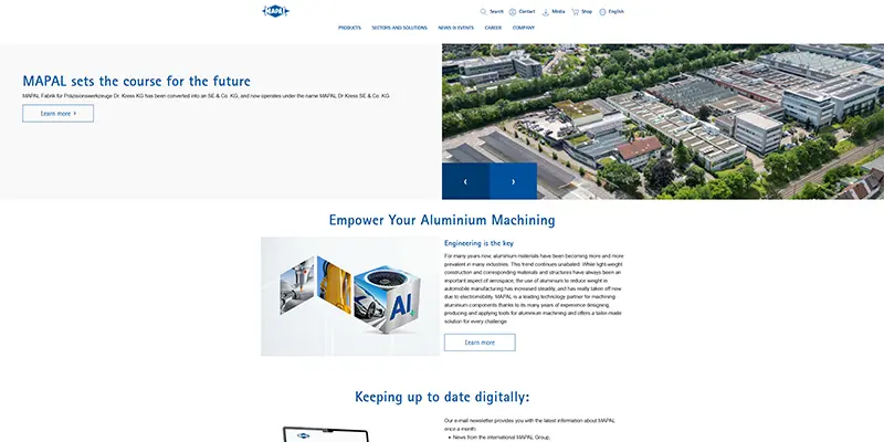 Mapal Official website