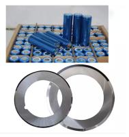 China Tungsten Carbide Slitting Knife HRC92-95 for Lithium Battery Electrode for sale