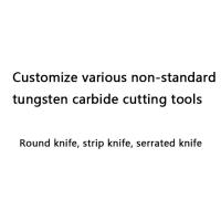 China Custom Various Non-standard Serrated Knife Blade with 100% Carbide Powder Material and 6 Months Warranty for Industrial Cutting for sale
