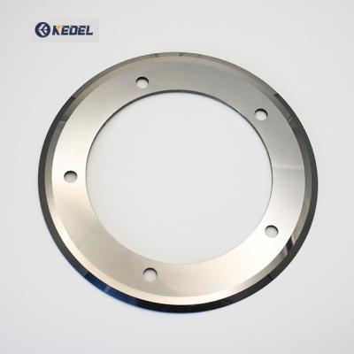 China Six Holes Semi-Severing Circular Blade with 100% Carbide Powder for Full and Half Cutting Machines for sale
