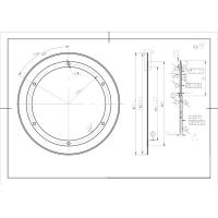 China Six Holes Semi-Severing Circular Blade with 100% Carbide Powder for Full and Half Cutting Machines for sale