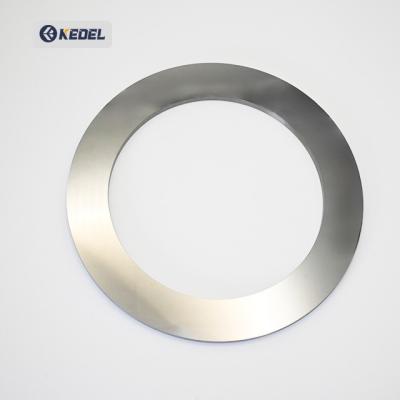 China 100% Carbide Powder Slitting Blade with Longer Cutting Life and Customizable Size for Industrial Cutting Knife for sale