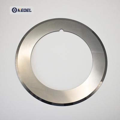 China 100% Carbide Powder Slitting Knife with Positioning Groove for Longer Cutting Life in Battery Electrode Slitting Machine for sale