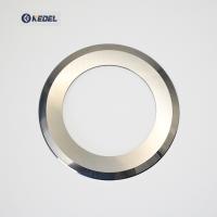 China Tungsten Carbide Slitter Blade with 100% Carbide Powder for Longer Cutting Life and 6 Months Warranty for sale