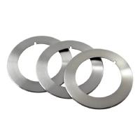 China Customized Size Tungsten Carbide Alloy Circular Slitter Blade with HRC 56-65 Hardness for Cutting Aluminum and Steel for sale