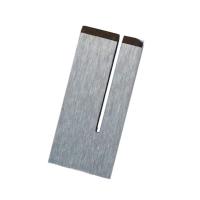 China Custom Tungsten Carbide Leather Cutting Blades 74.5x15.5mm for Textile Industry for sale
