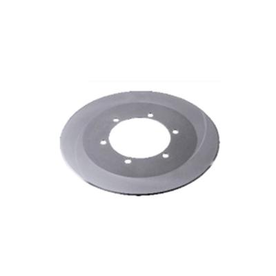 China Customized Tungsten Carbide Alloy Circular Blade for Corrugated Paper Longitudinal Cutting with Silvery Finish for sale