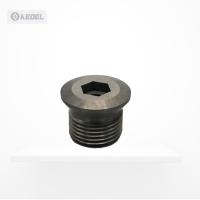 China Custom Cemented Tungsten Carbide Alloy Spiral Thread Inner Hexagonal Head Water Spray Nozzle for PDC Drilling Oil Equipment for sale