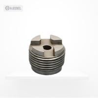 China Custom Cemented Tungsten Carbide Water Jet Spiral Thread Open Crossing Slot Head Nozzle for PDC Drilling Oil Equipment for sale