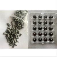China YG8 YG9 YG11 Tungsten Carbide Buttons for Oil Drill Bits 14.6g/cm³ Density for sale