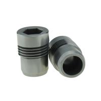 China 12.7mm Pore Diameter YG8 Tungsten Carbide Nozzle for PDC Bits with A02 Porosity and Black Color for sale