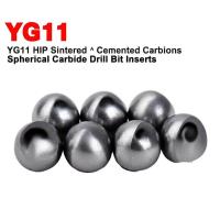 China YG11 HIP Sintered DTH Carbide Buttons 10.2mm for Mining Drills for sale