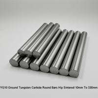 China YG10 Tungsten Carbide Rod 10mm to 330mm Dia HIP Sintered for sale