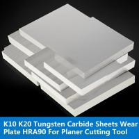China K10 K20 Tungsten Carbide Plate HRA90 14.9g/cm3 for Metal Cutting for sale