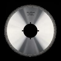 China 270mm Tungsten Carbide Slitting Blade 168mm ID 2mm Thickness for sale
