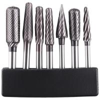 China Tungsten Carbide Rotary Burr 1/4 Shank for Metal Carving for sale